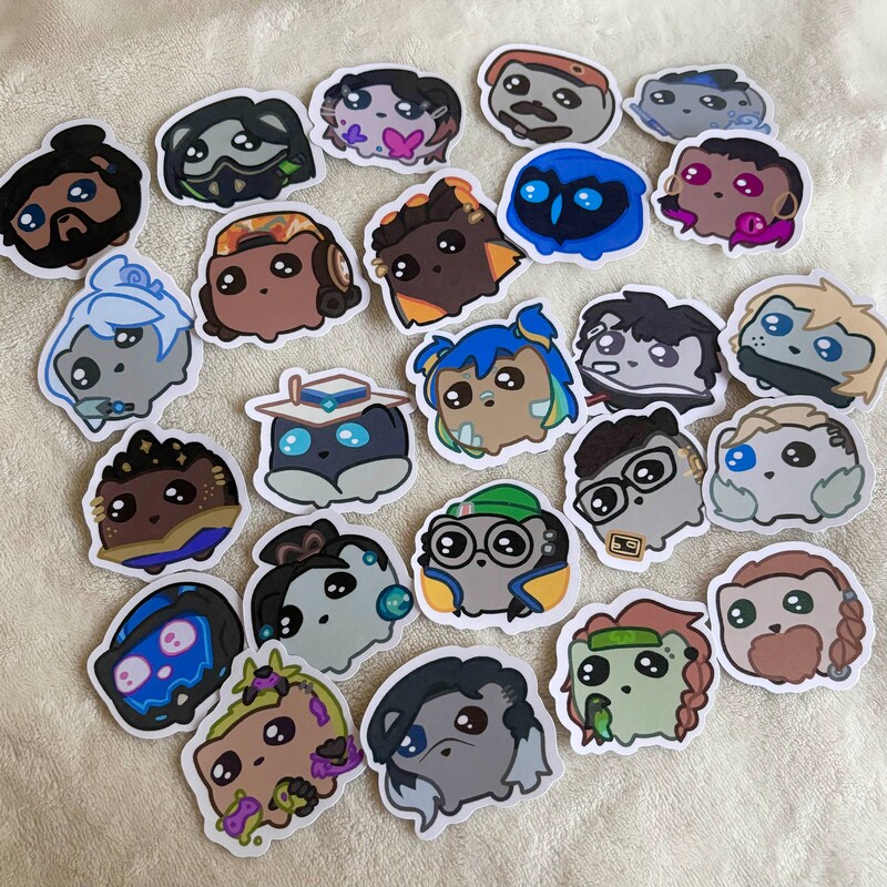 Valorant Stickers - Etsy