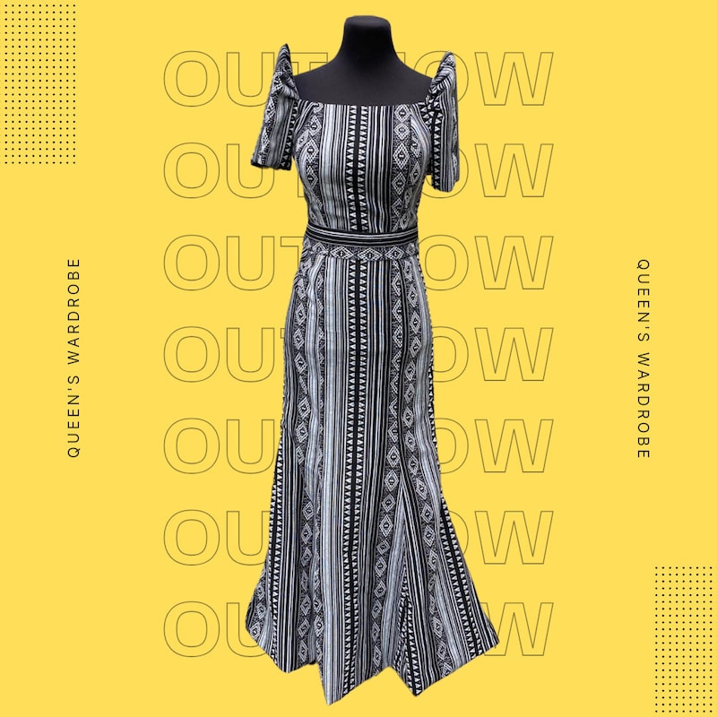 Filipina Ethnic Dress - Etsy