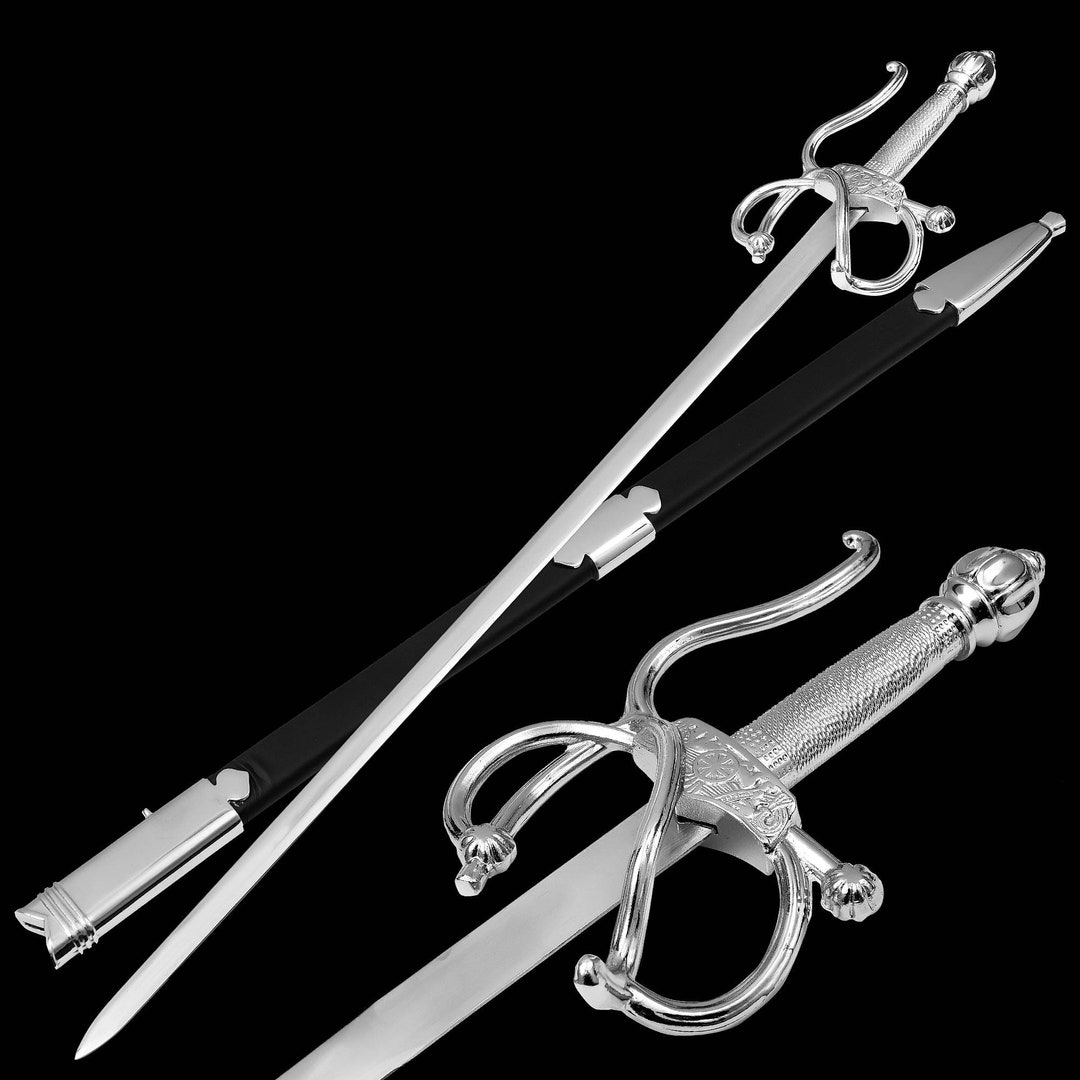 Medieval Rapier Sword Legend Of Zoro Replica Swordcosplay Sword Authentic Replica Sword