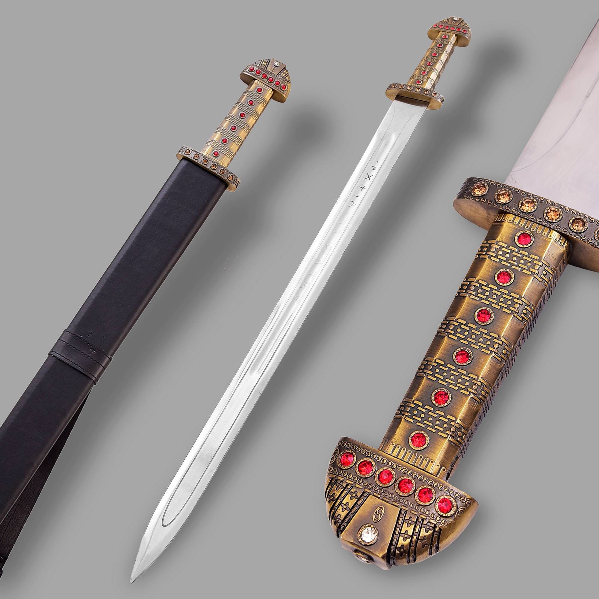 Vikings Sword of Kings, Ragnar & Bjorn Sword, Viking Decorative Sword ...