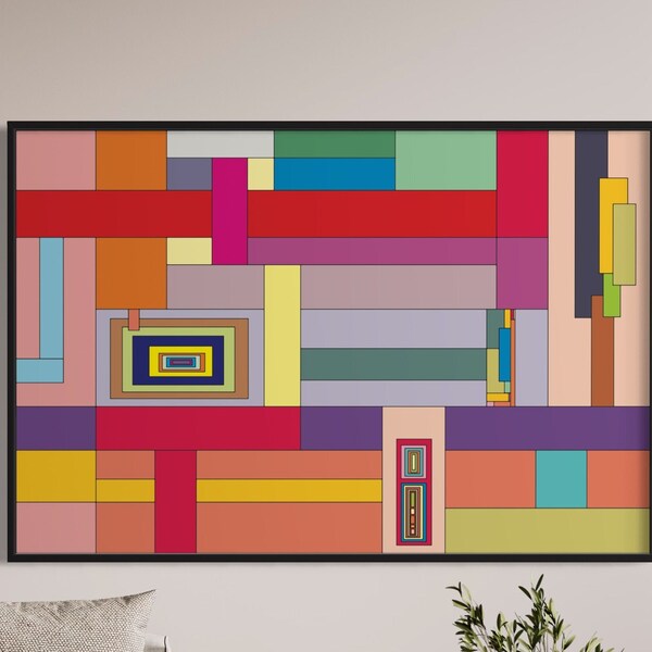 Abstract Lines - Etsy