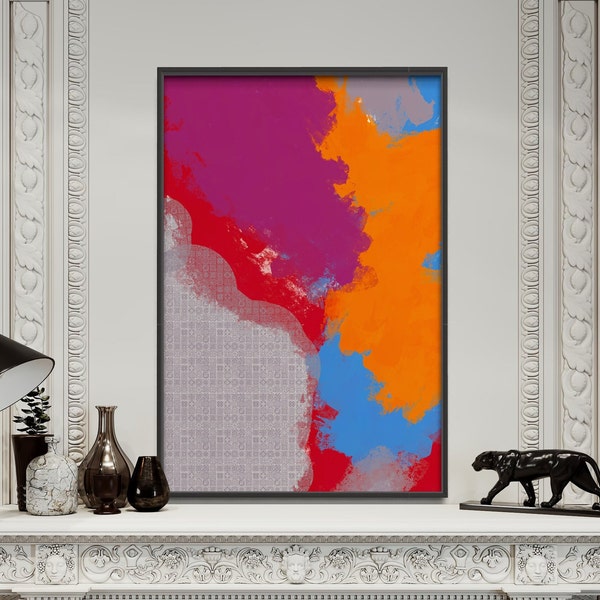 Ceramic Wall Art Abstract - Etsy