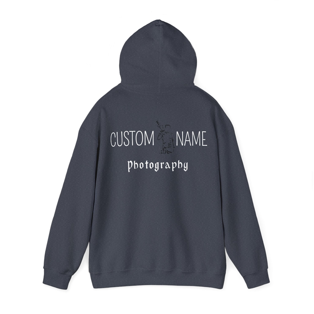 Custom Photographer Hoodie, Trendy Custom Hoodie, Photographer ...