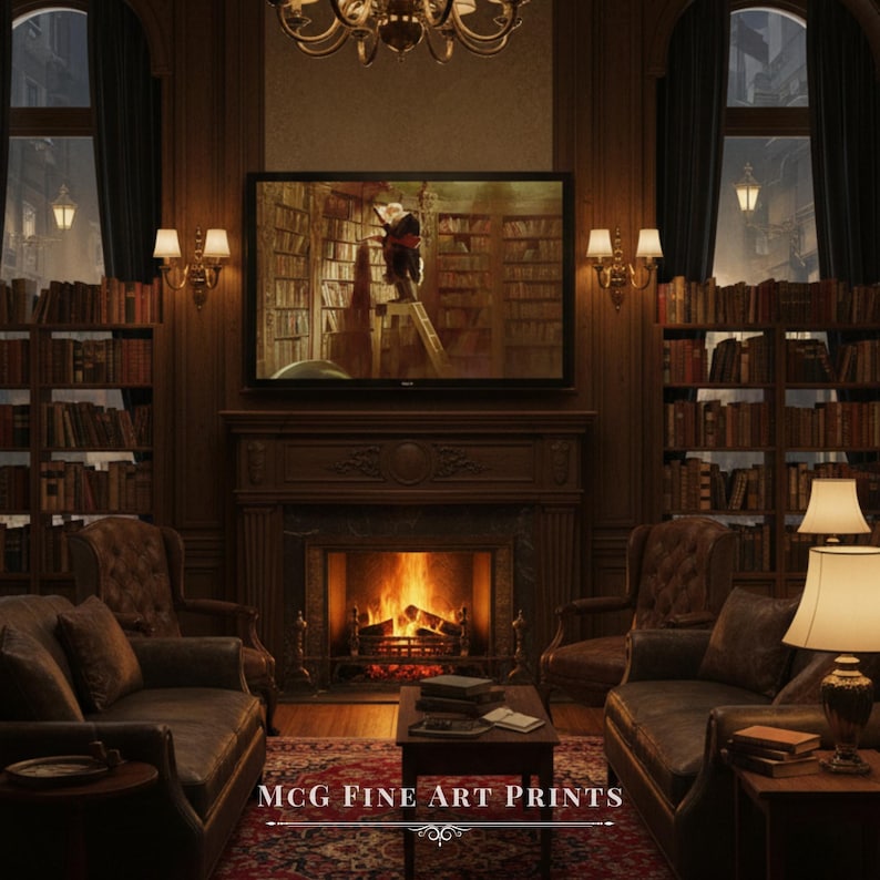 100 Dark Academia Frame TV Art Bundle Vintage Victorian Noir Oil ...