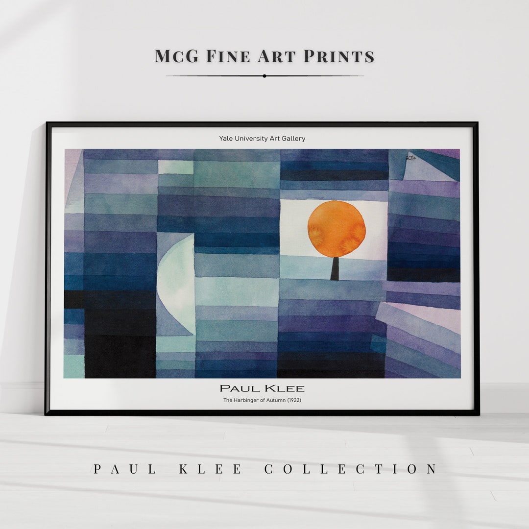 Paul Klee Modern Minimalist Gallery Wall Art Boho Poster Print Mid ...