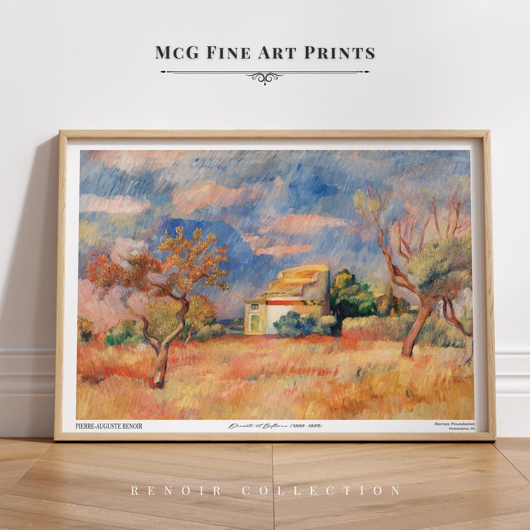 Dovecote at Bellevue Gallery Wall Art Print Vintage Landscape Oil ...