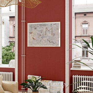 Garden Gate K Paul Klee Print Modern Minimalist Gallery Wall Art Poster ...