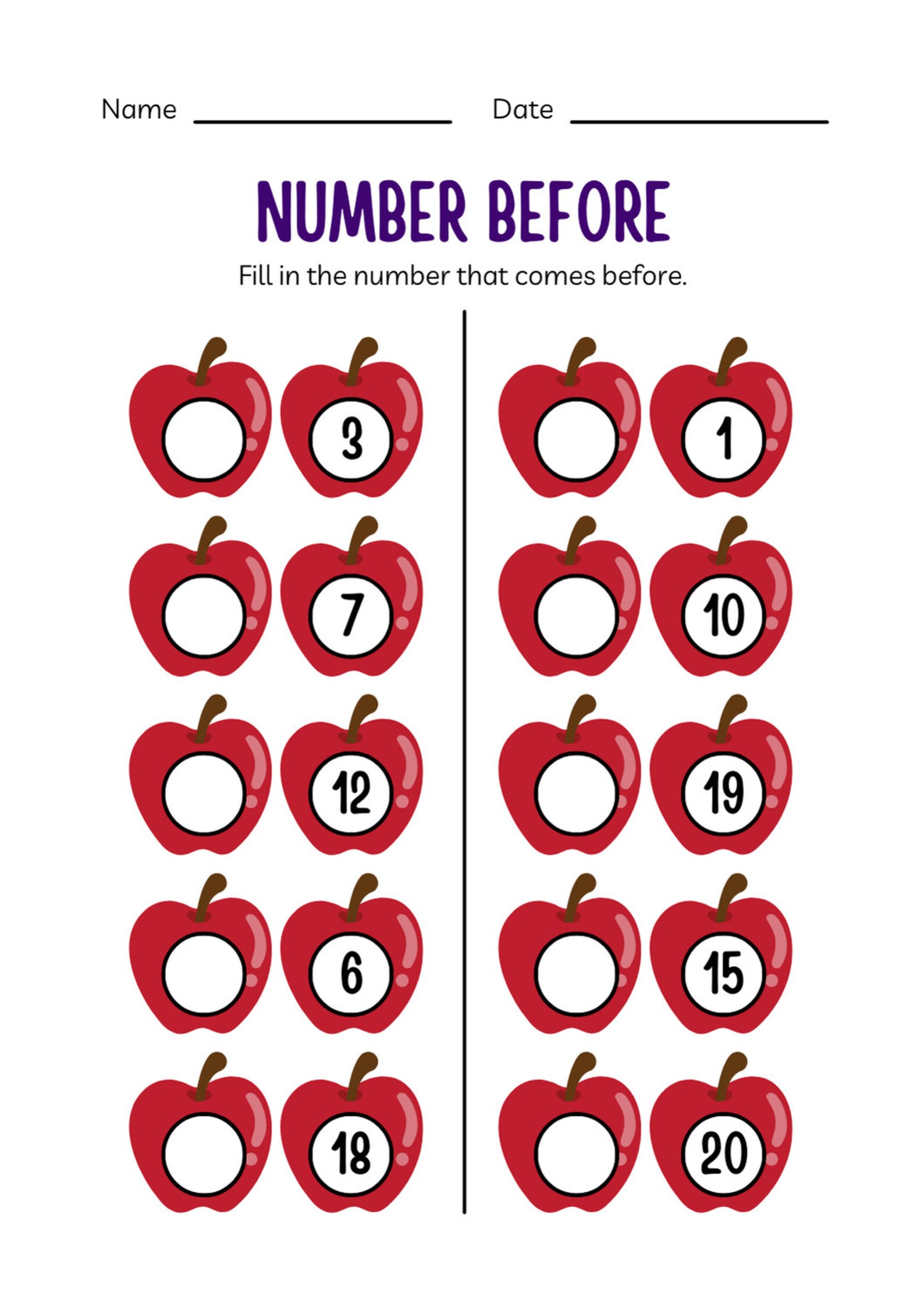 Math Worksheet: Number Tracing, Writing, Number Order Activities ...
