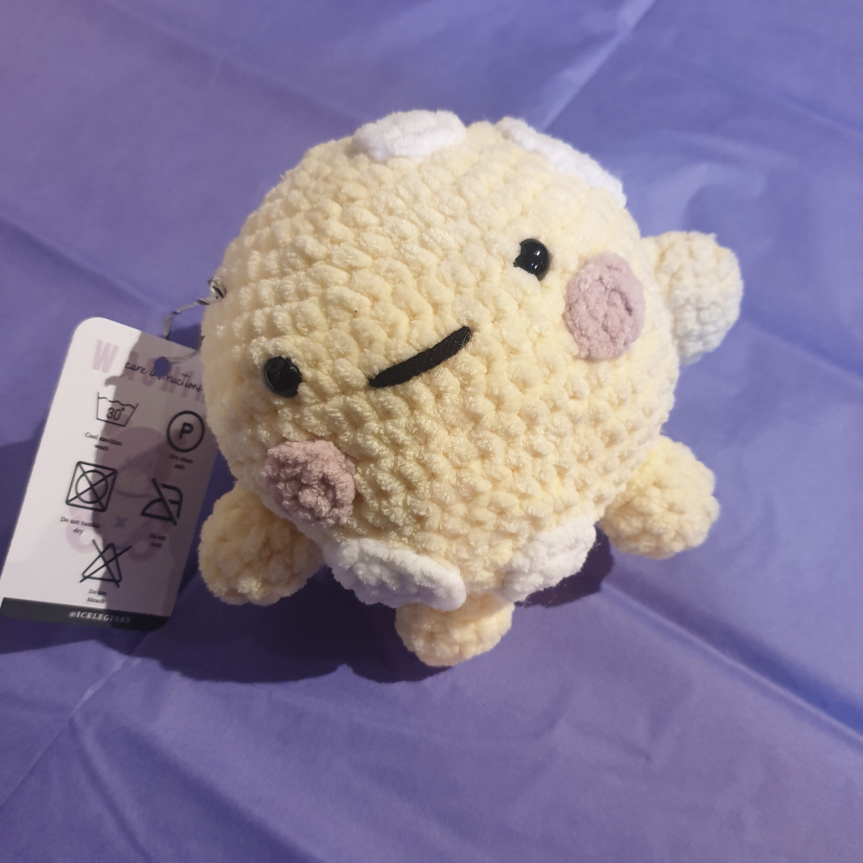 Crochet Baby Moon Plushie Handmade Stuffed Toy Moon Solar System ...