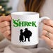 Cartoon Shrek Font Shrek Clipart Font SVG Clipart for Cricut Shrek ...