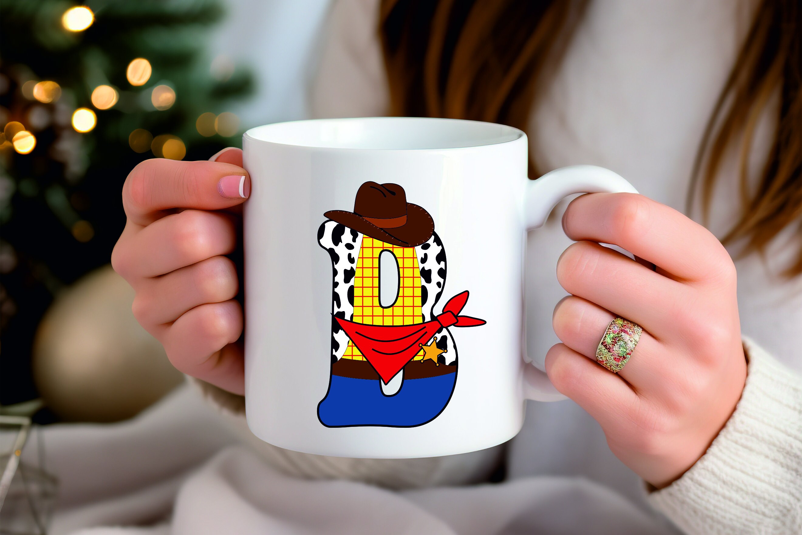 Toy Story Sheriff Woody Alphabet SVG PNG Doodle Alphabet Letter A-Z Toy ...