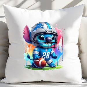 5 PNG Stitch Football Lions Splash and Watercolor Transparent PNG for ...
