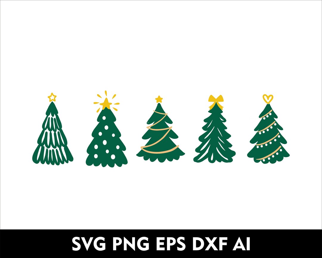 Christmas Tree Svg Bundle Christmas Svg Christmas Tree Svg - Etsy