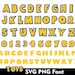 Toy Story Sheriff Woody Alphabet SVG PNG Doodle Alphabet Letter A-Z Toy ...