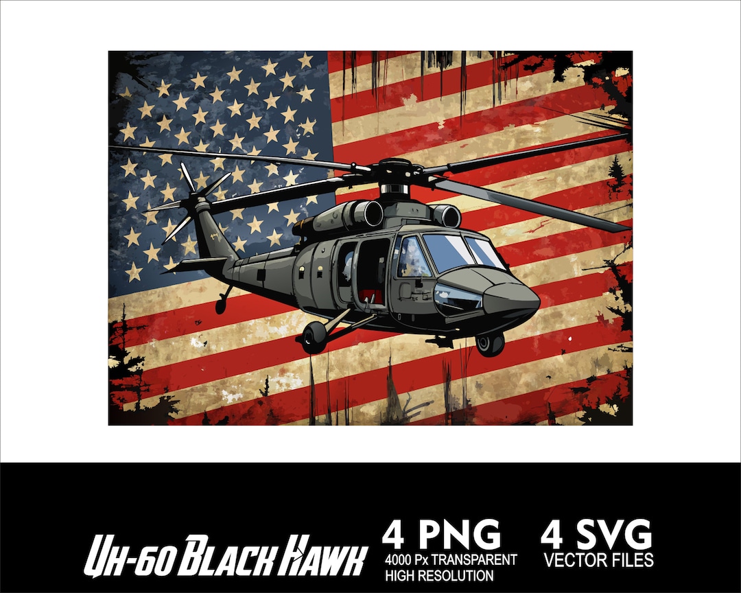 4 Design Patriotic Black Hawk Usa Flag SVG PNG Patriotic Usa Flag ...