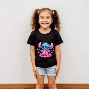 5 PNG Stitch Pink Splash and Watercolor Transparent PNG File for ...