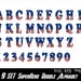 Super Hero Alphabet Svg Png Avanger Super Hero Letters Super Hero ...