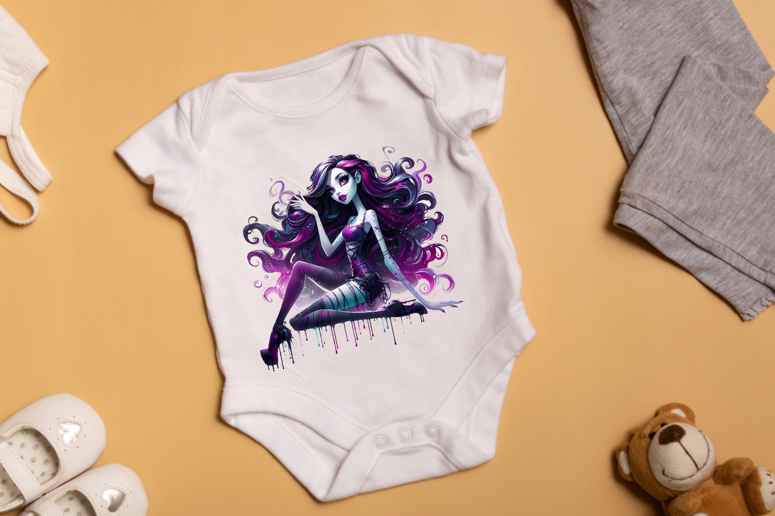 Monster Girl Elissabat PNG Design Sublimation Cup Tshirt Design High ...