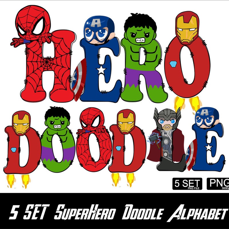 Super Hero Art - Etsy