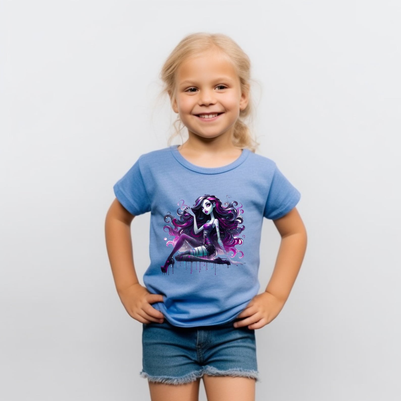 Monster Girl Elissabat PNG Design Sublimation Cup Tshirt Design High ...