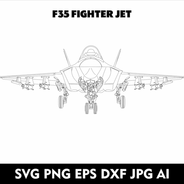 F35 Vector - Etsy