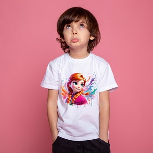 5 PNG Princess Anna Splash and Watercolor Transparent PNG File for ...