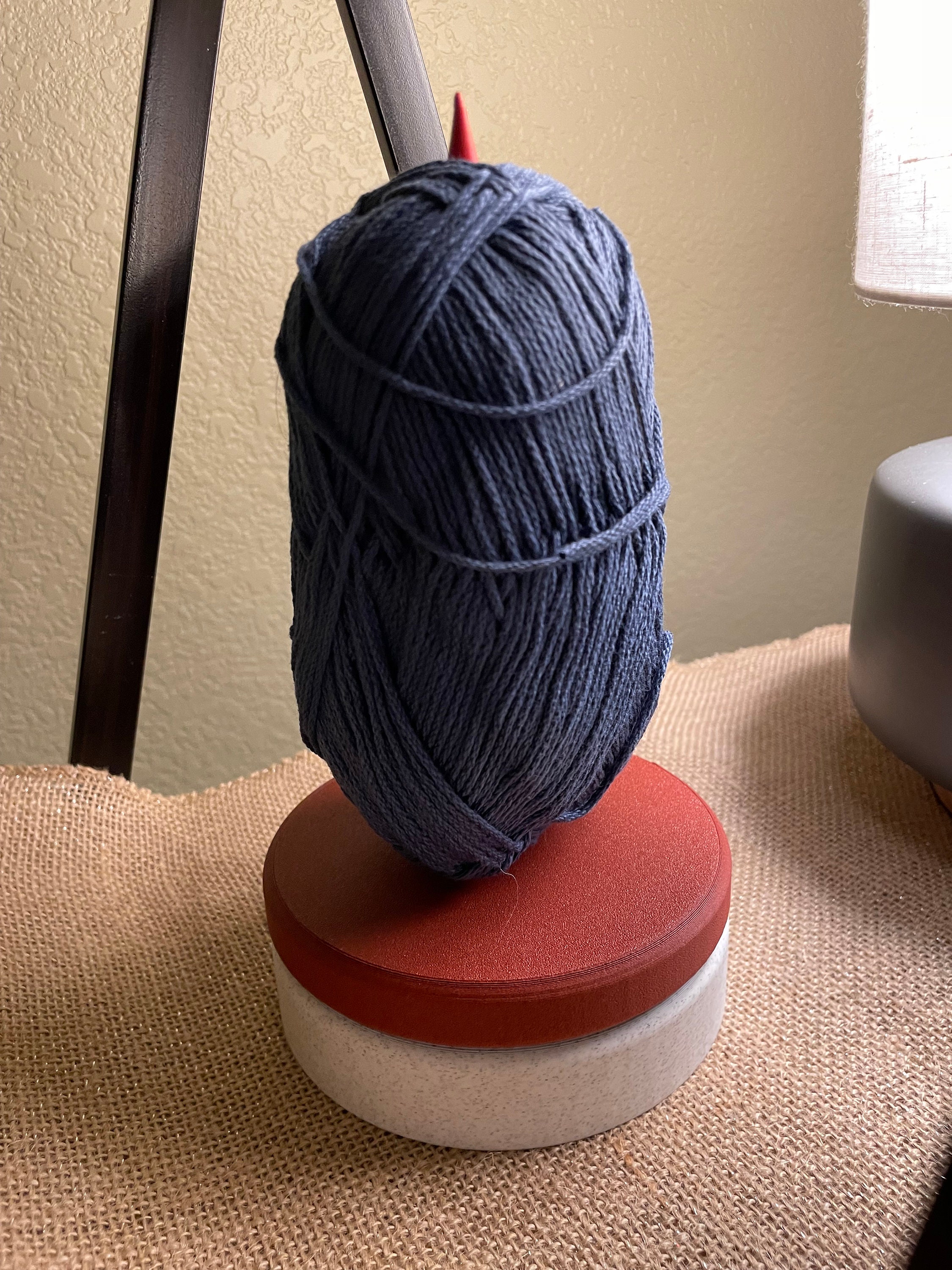 Yarn Dispenser With Swappable Spindles and Multiple Spindle Lengths and ...