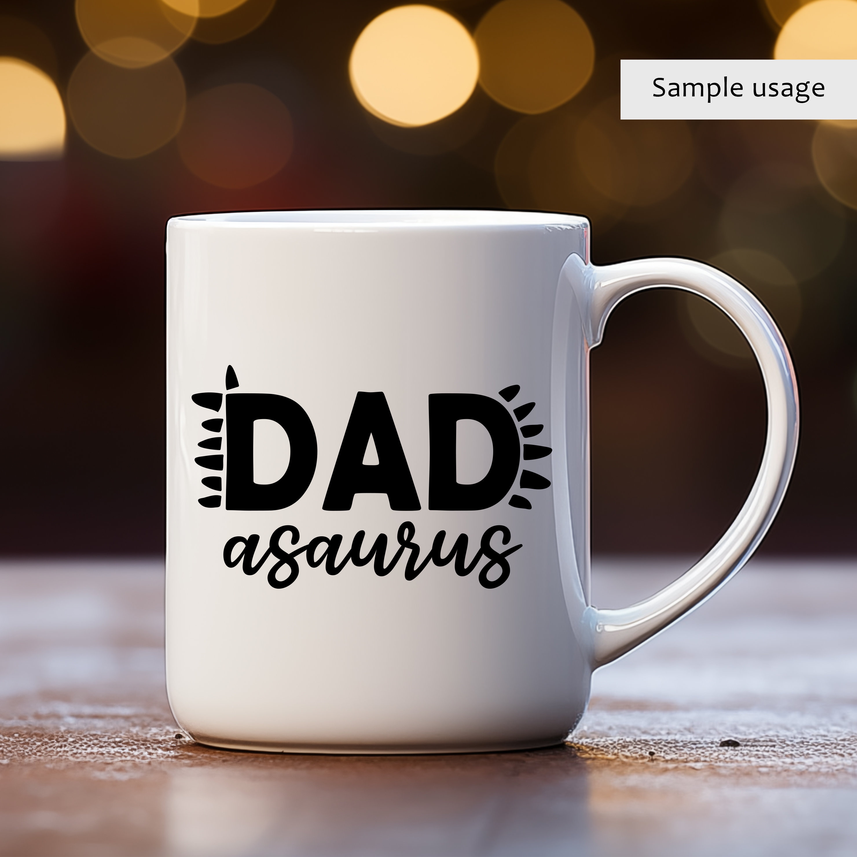 Dad A Saurus Dinosaur SVG Cut File for Cricut, Dino Svg Green Fathers ...
