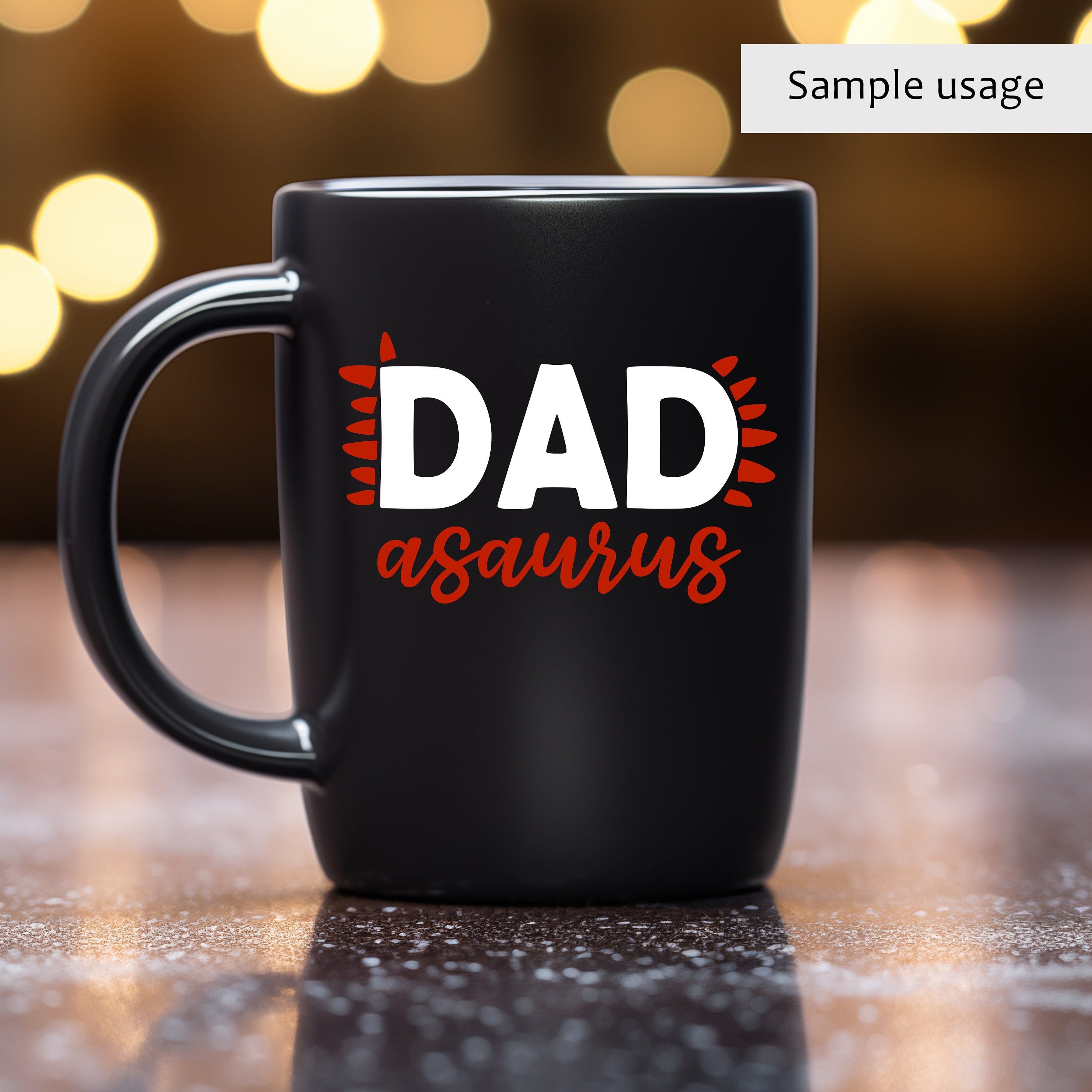 Dad A Saurus Dinosaur SVG Cut File for Cricut, Dino Svg Green Fathers ...