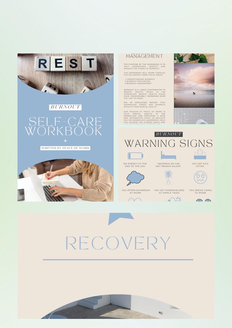 Printable Career Development Workbook | Self-help Guide for Job Goals ...