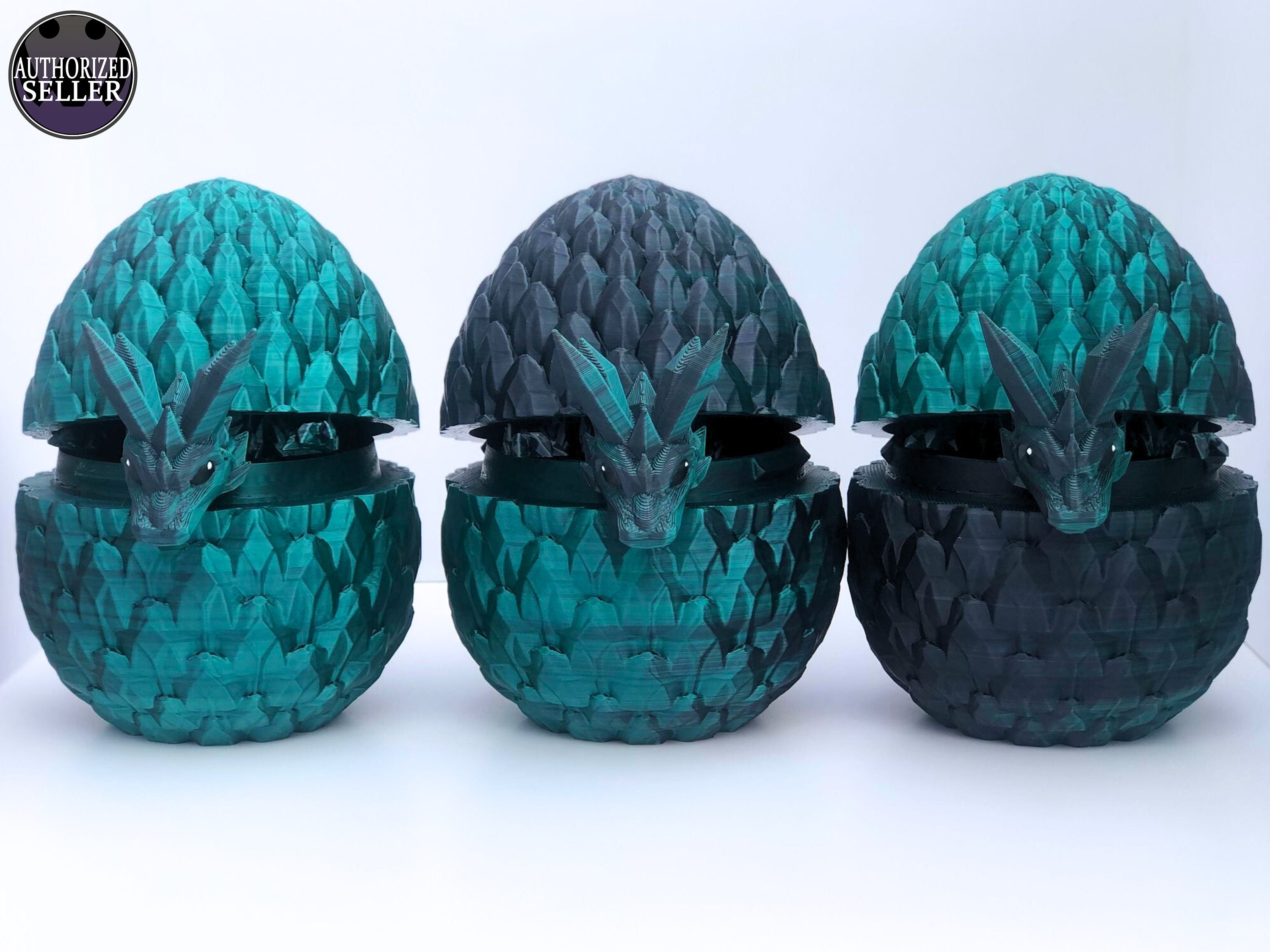 3D Printed Baby Dragon and Egg Dragon Egg Baby Dragon 3D Printed Gift ...