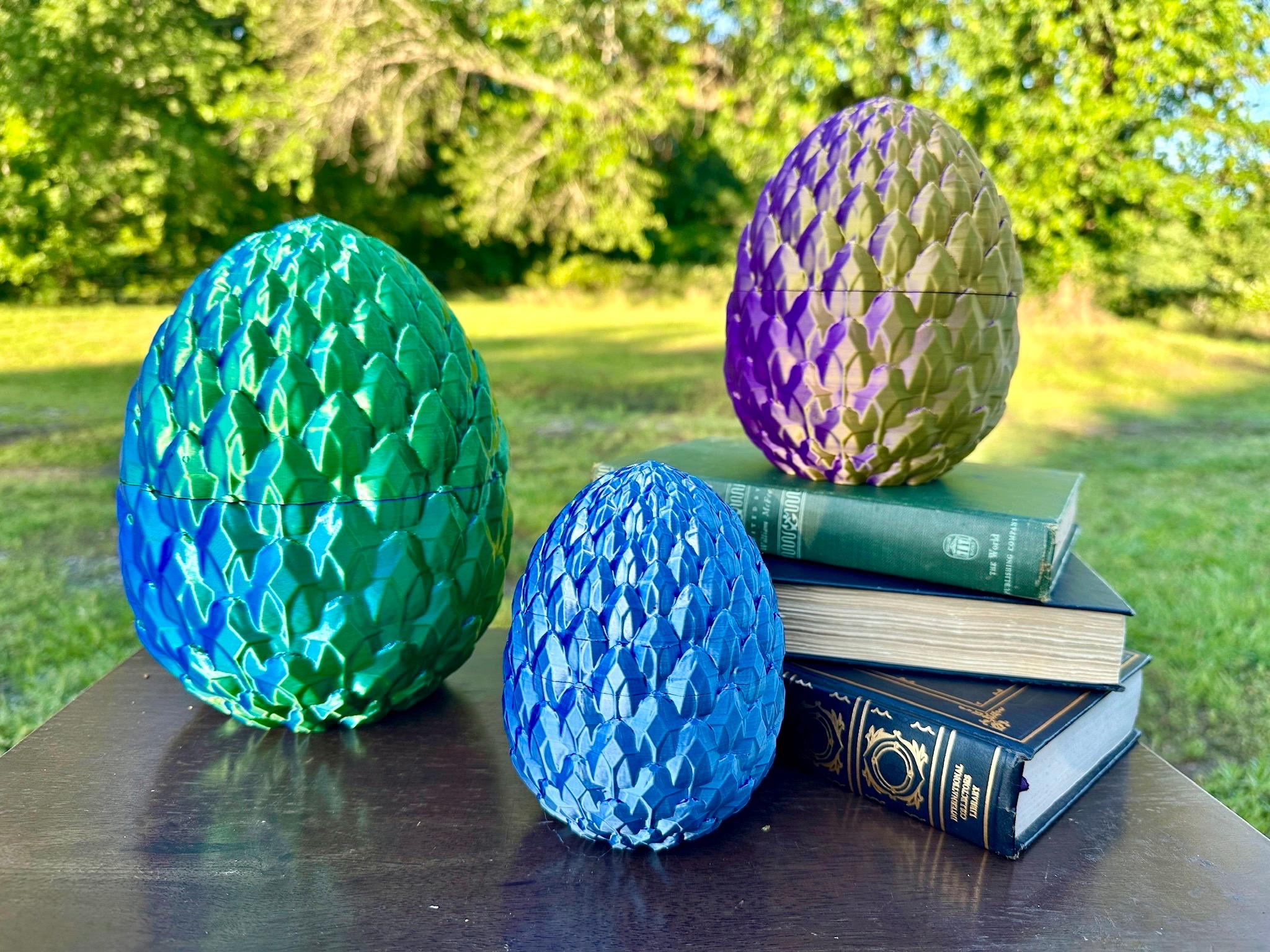 Dragonscale Eggs - 3D Printed Container - Design by Cinderwing3d ...
