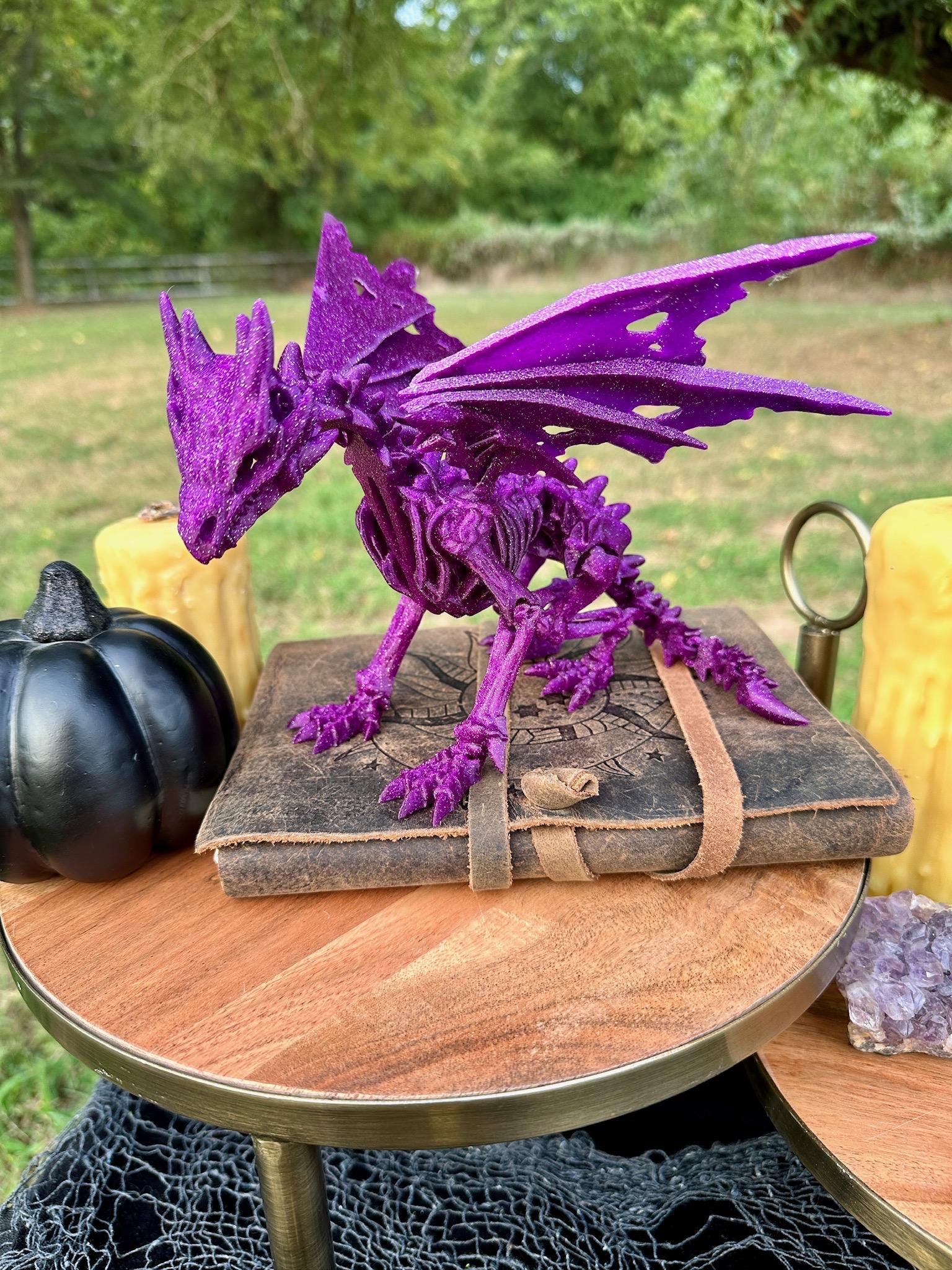 Wraithwing Dragon - 3D Printed Display Piece - Design by Cinderwing3d ...