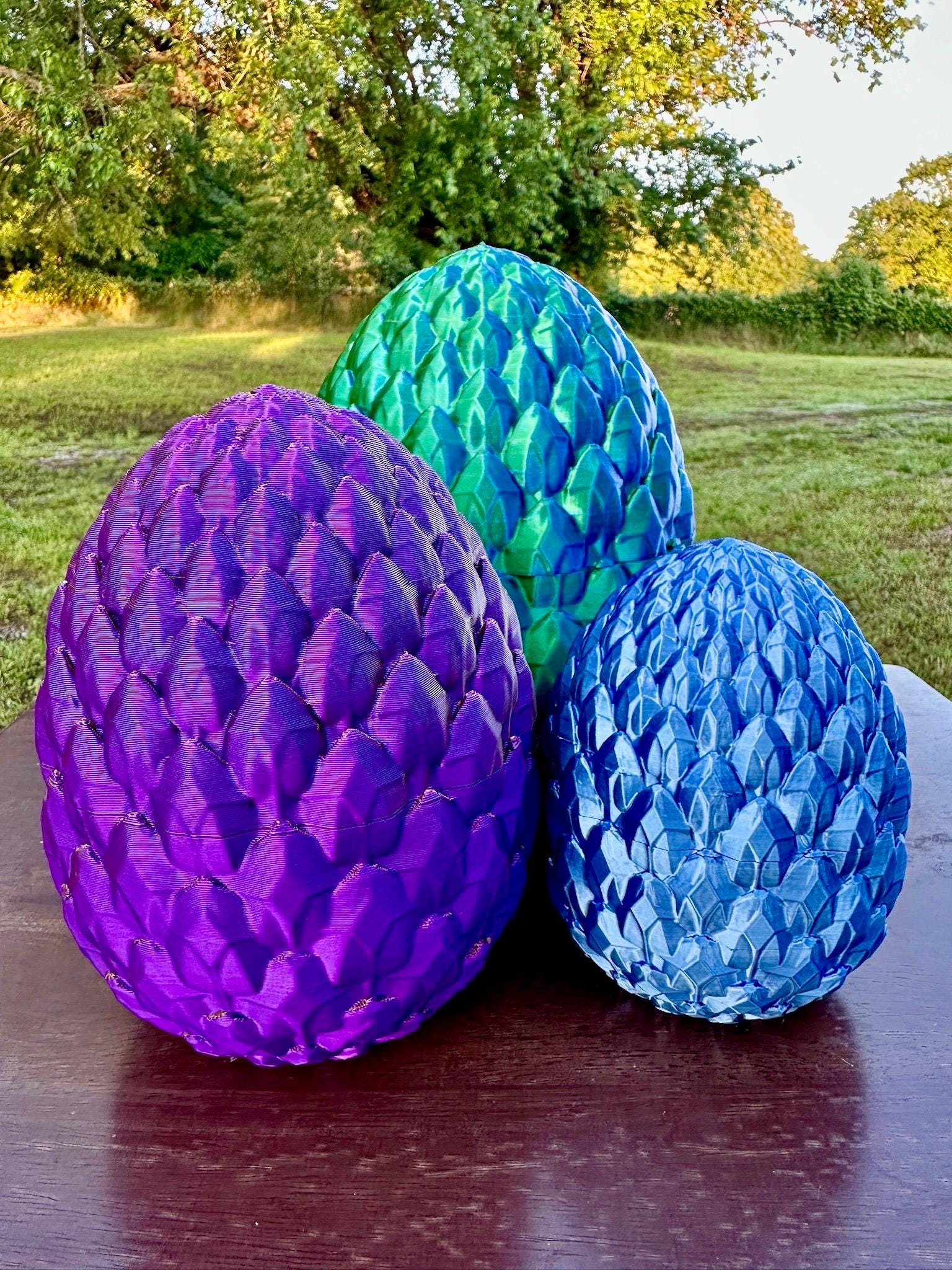 Dragonscale Eggs - 3D Printed Container - Design by Cinderwing3d ...