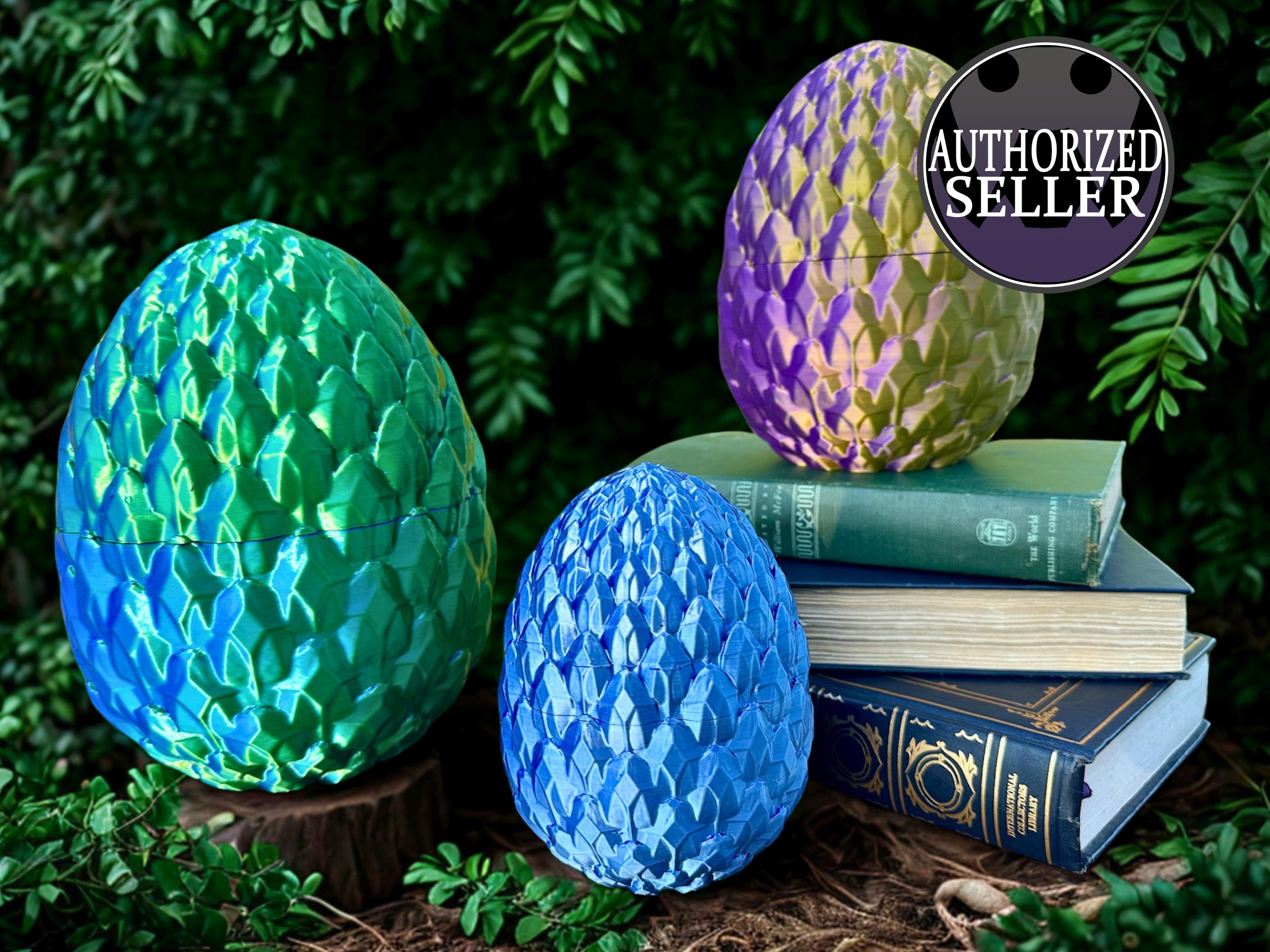 Dragonscale Eggs - 3D Printed Container - Design by Cinderwing3d ...
