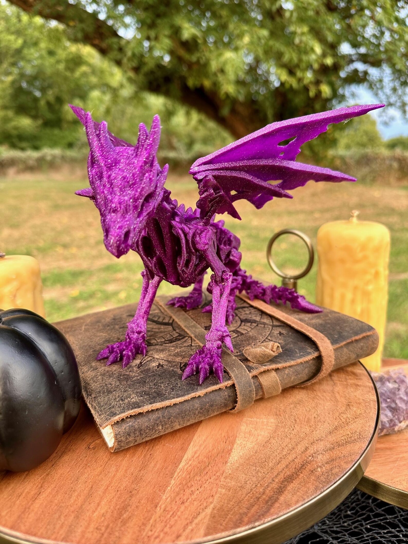 Wraithwing Dragon - 3D Printed Display Piece - Design by Cinderwing3d ...