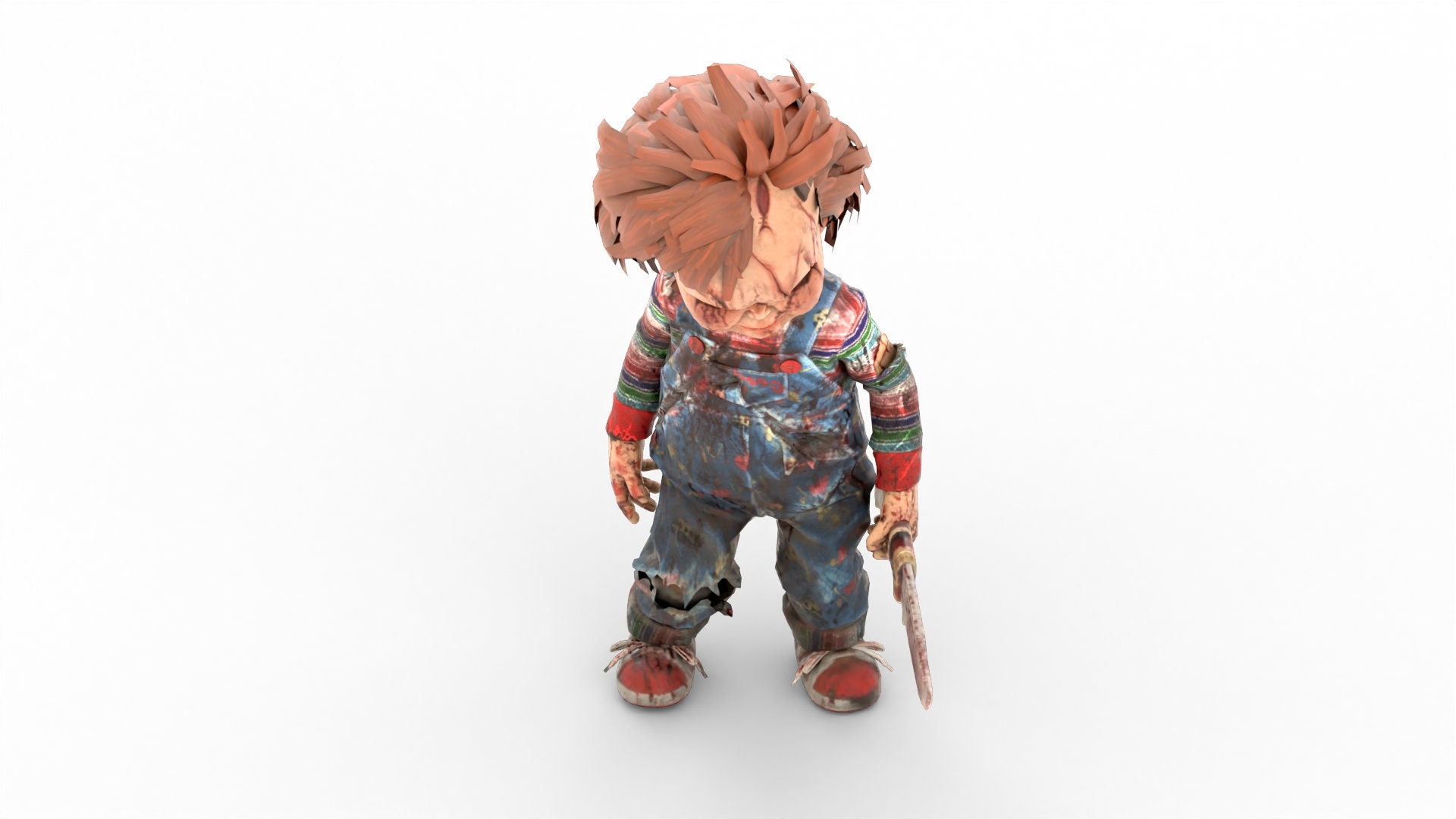 Chucky Dead 3D Models Gaming Character - Etsy