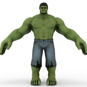 Hulk Avengers 3D Models Originally Created in Blender 4.0 - Etsy