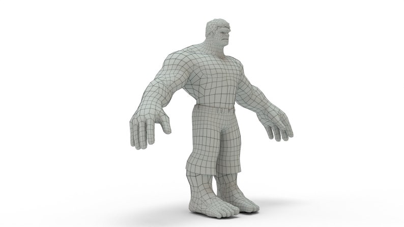 Hulk Avengers 3D Models Originally Created in Blender 4.0 - Etsy