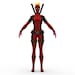 Lady Deadpool 3D Models Gaming Character - Etsy