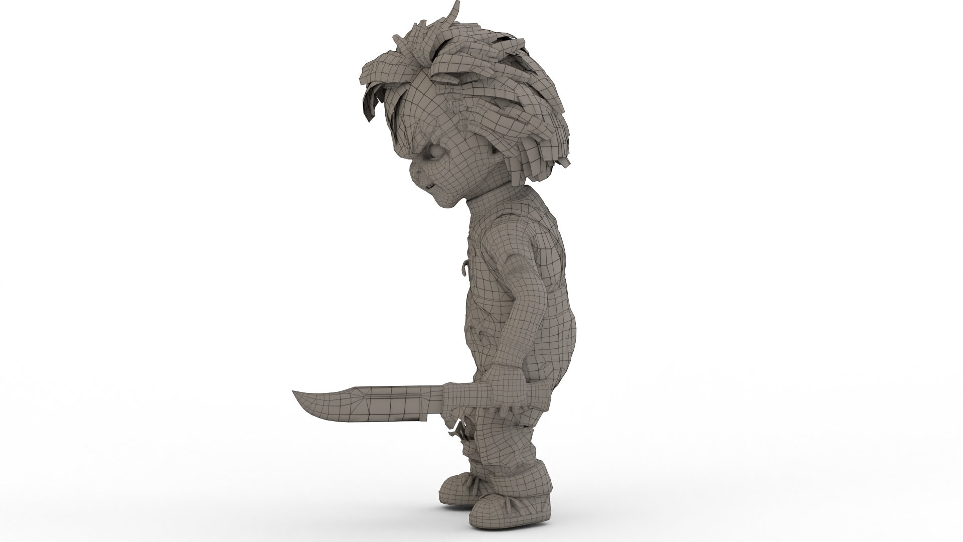 Chucky Dead 3D Models Gaming Character - Etsy