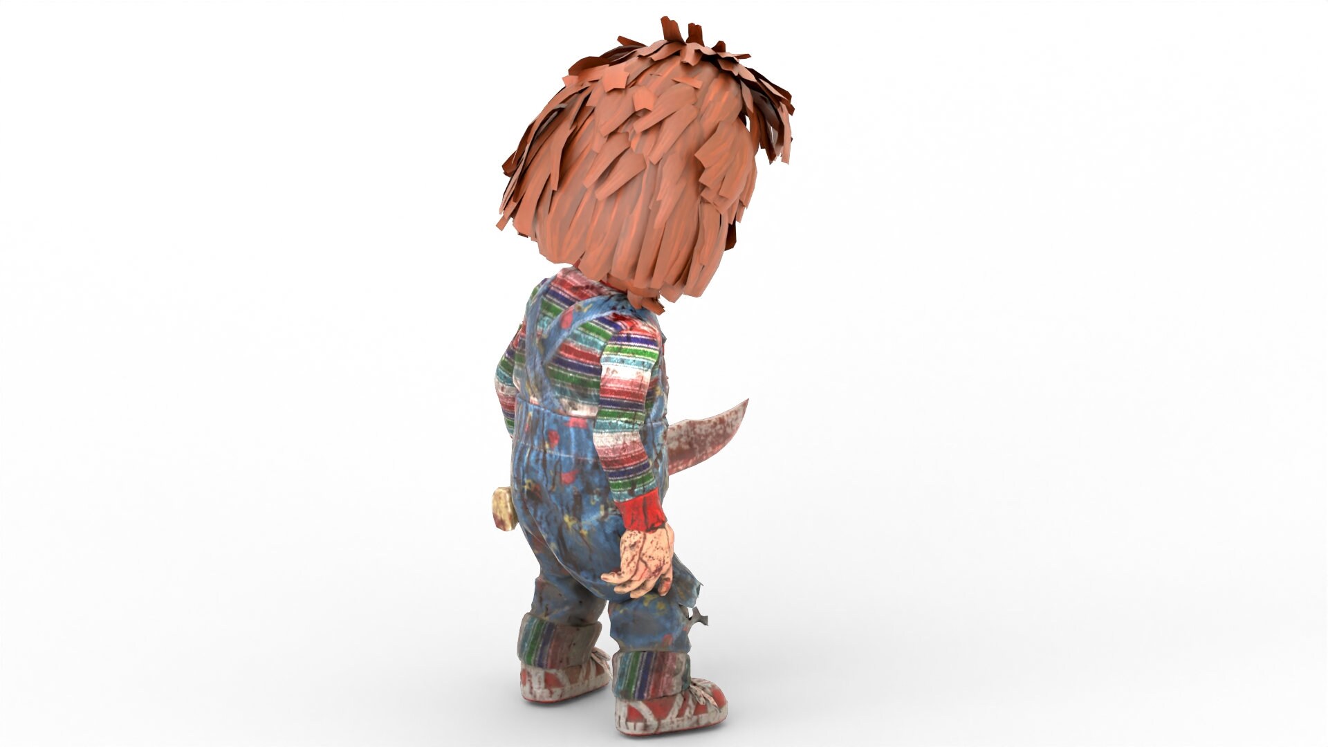 Chucky Dead 3D Models Gaming Character - Etsy