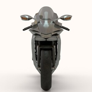 3D Model of Sports Bike Low Poly 3D Models - Etsy