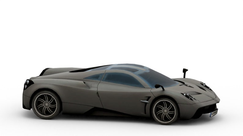 Pagani Huayra 2012 Car 3D Gaming Models - Etsy