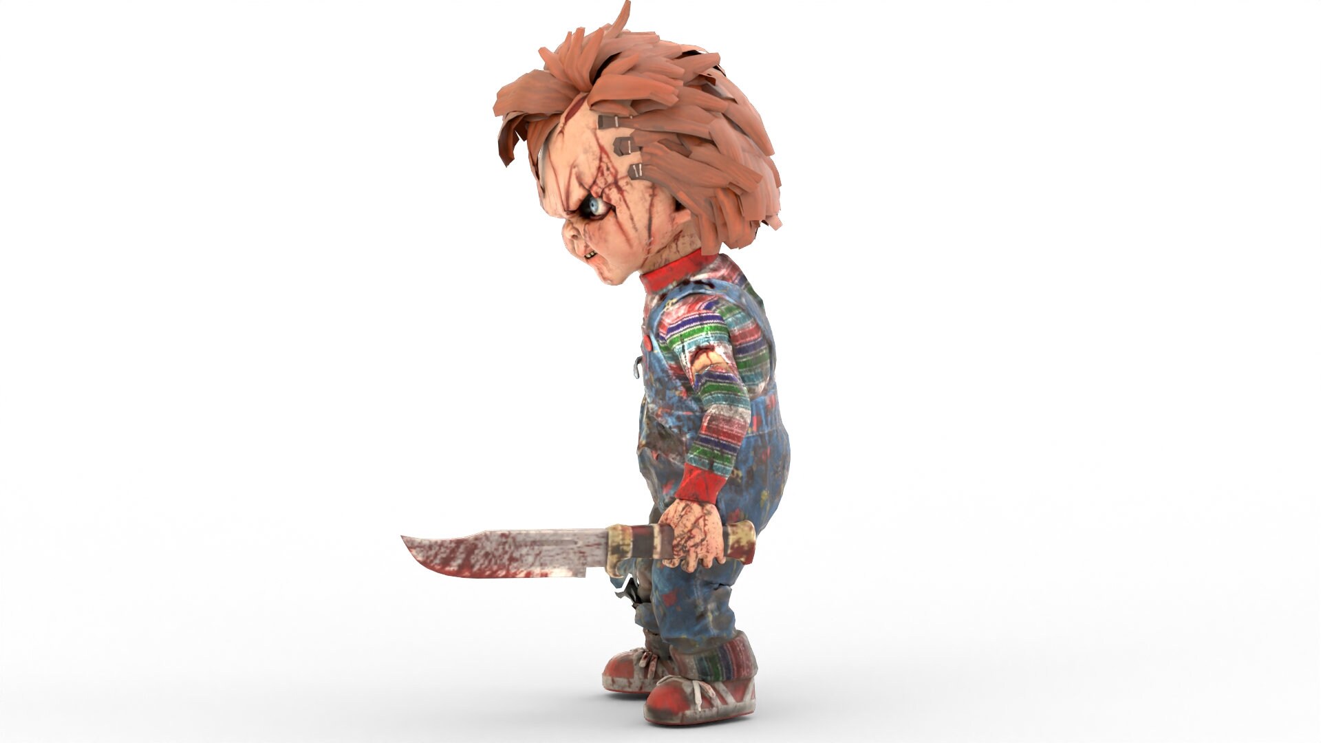 Chucky Dead 3D Models Gaming Character - Etsy