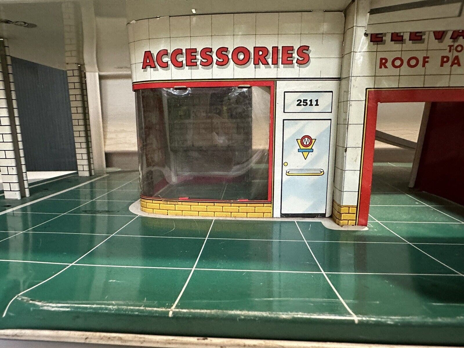 Marx Tin 1950s Service Station With 5 Cars. - Etsy