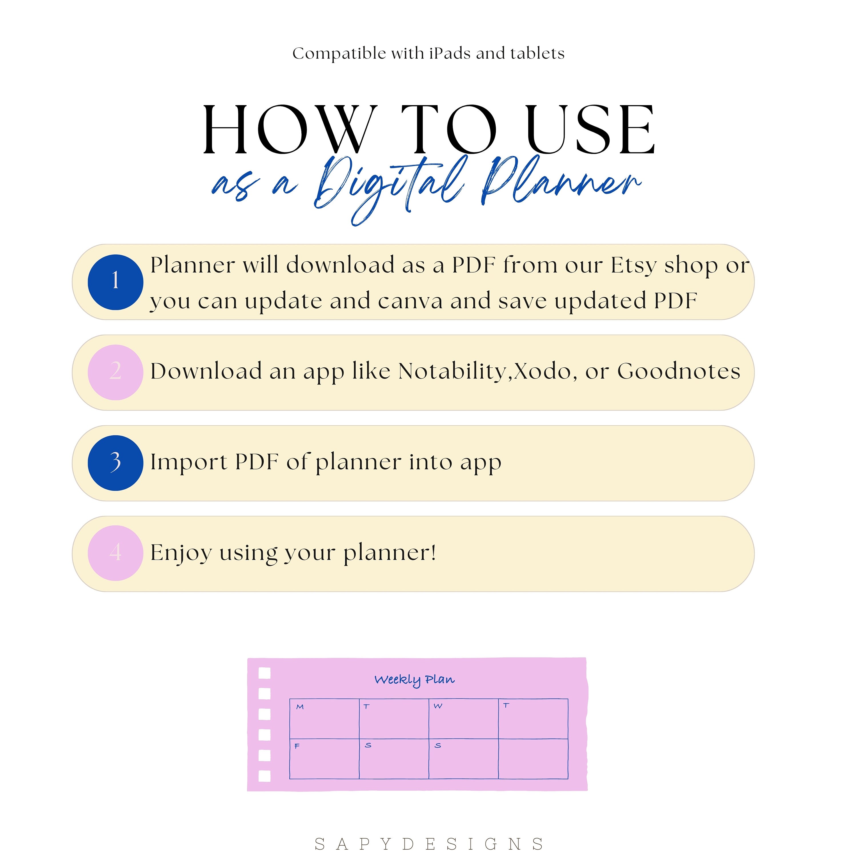 Teacher Bundle Editable Canva Template and PDF Download Teacher Planner ...