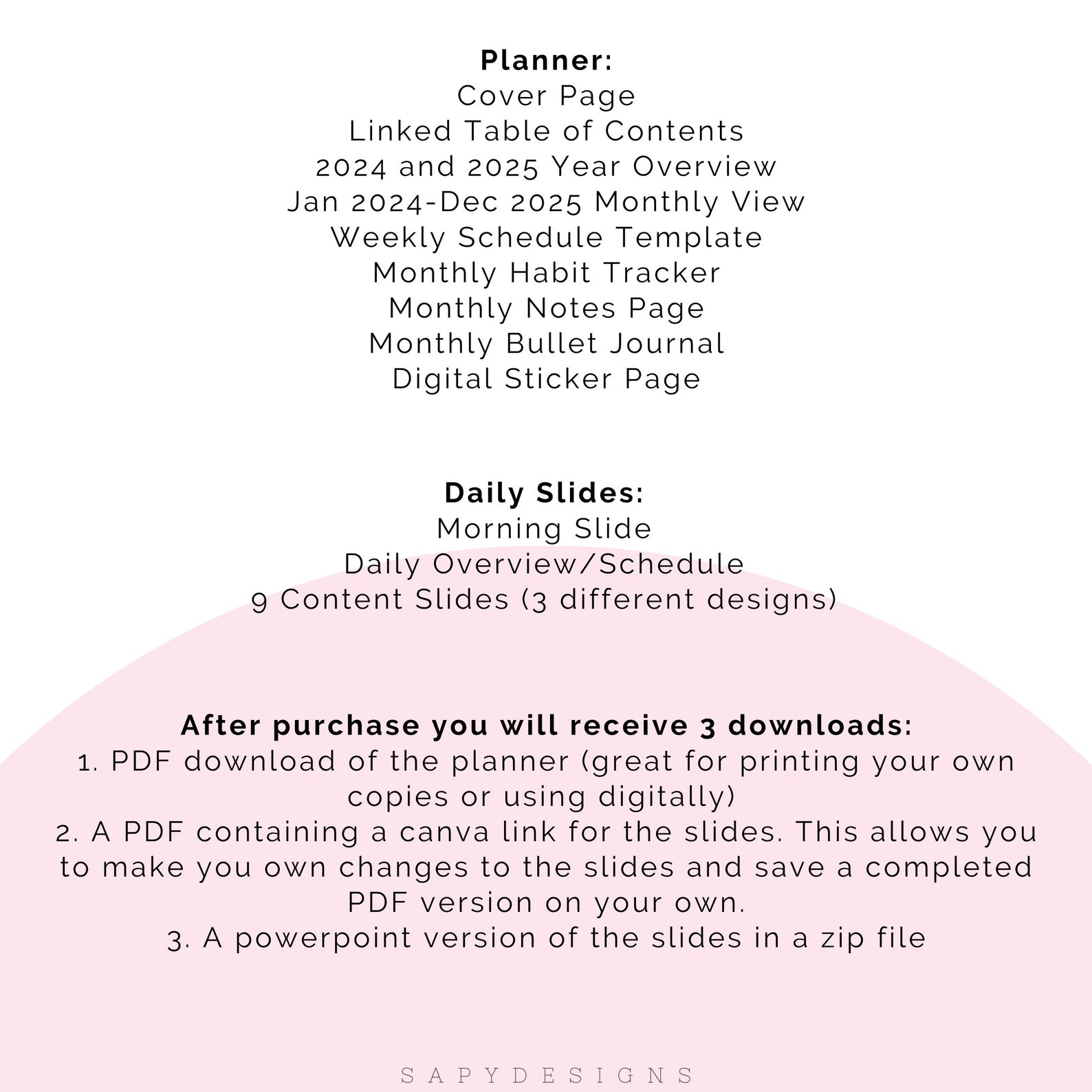 Coquette Bundle | Digital Planner | Slide Deck | Powerpoint Slide ...