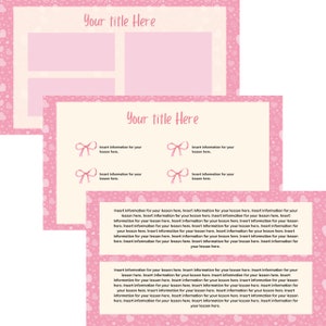 Coquette Daily Slide Deck | Powerpoint Slide Templates | Teaching Tools ...