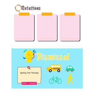Back to School Editable Slide Template for Teacher Classroom Management ...